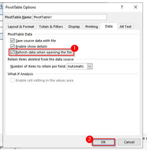 How to Auto-Refresh a Pivot Table in Excel - Excel Insider