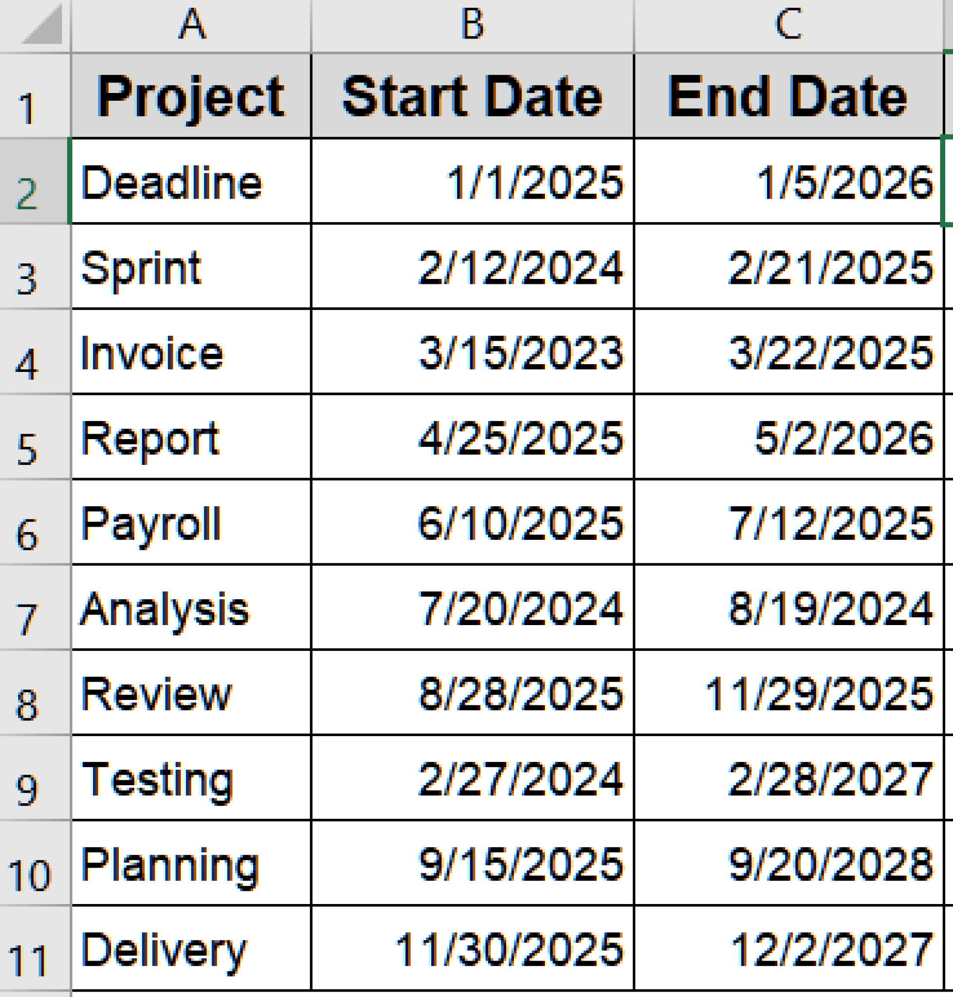 How to Calculate Elapsed Time Between Two Dates in Excel - Excel Insider