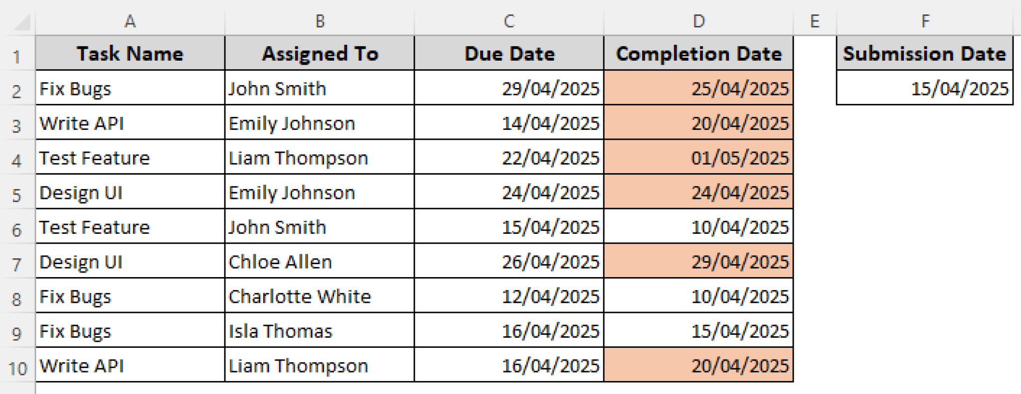 Excel Conditional Formatting Based on a Date in Another Cell - Excel ...
