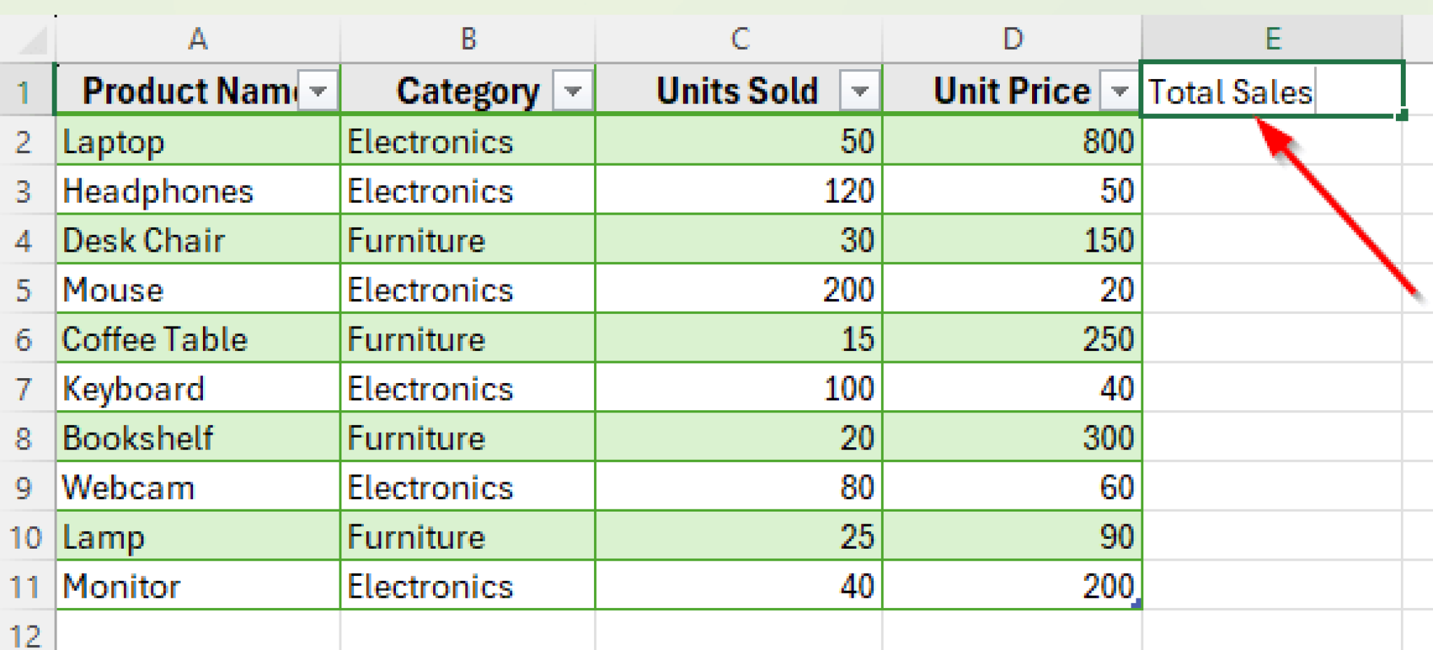 How to Add a Column to a Table in Excel (6 Easy Ways) - Excel Insider