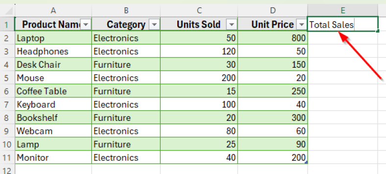 How to Add a Column to a Table in Excel (6 Easy Ways) - Excel Insider