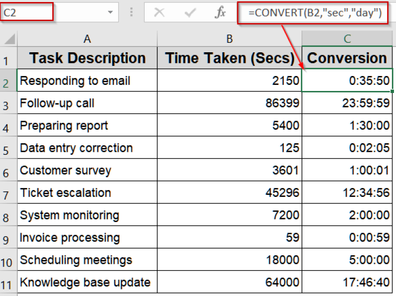 How to Convert Seconds to Hours, Minutes, and Seconds in Excel - Excel ...
