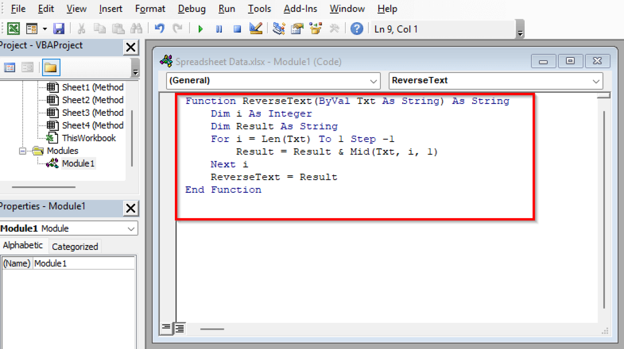 How to Reverse a Text String in Excel (4 Suitable Ways) - Excel Insider