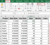 How to Calculate Elapsed Time Between Two Dates in Excel - Excel Insider