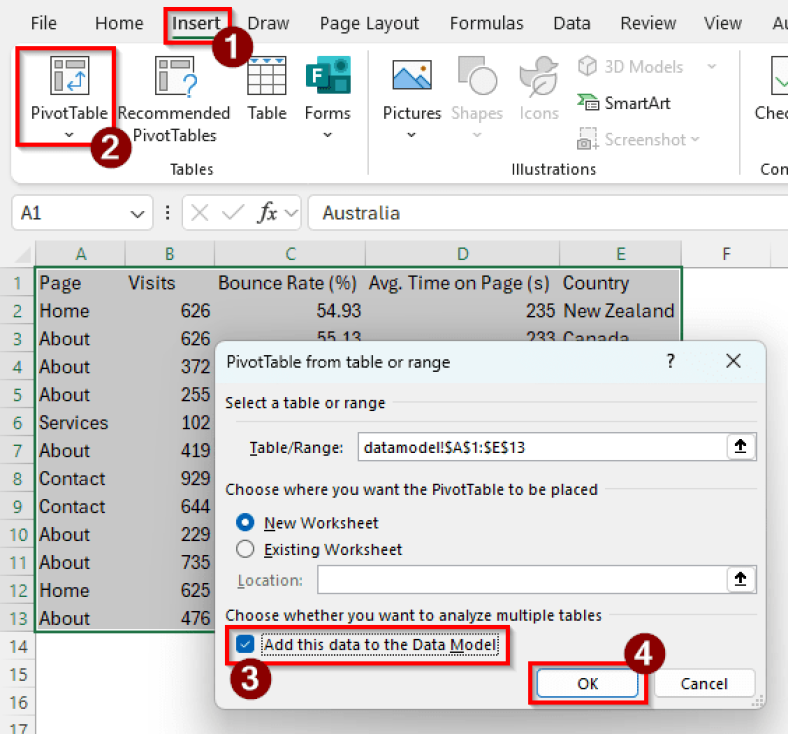 [Fixed] 'Add This Data to the Data Model' Missing in Excel - Excel Insider