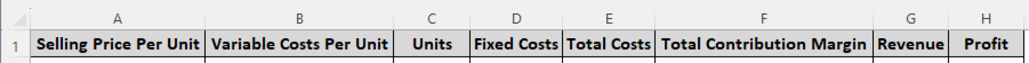 How to Create a Cost Volume Profit Chart in Excel - Excel Insider