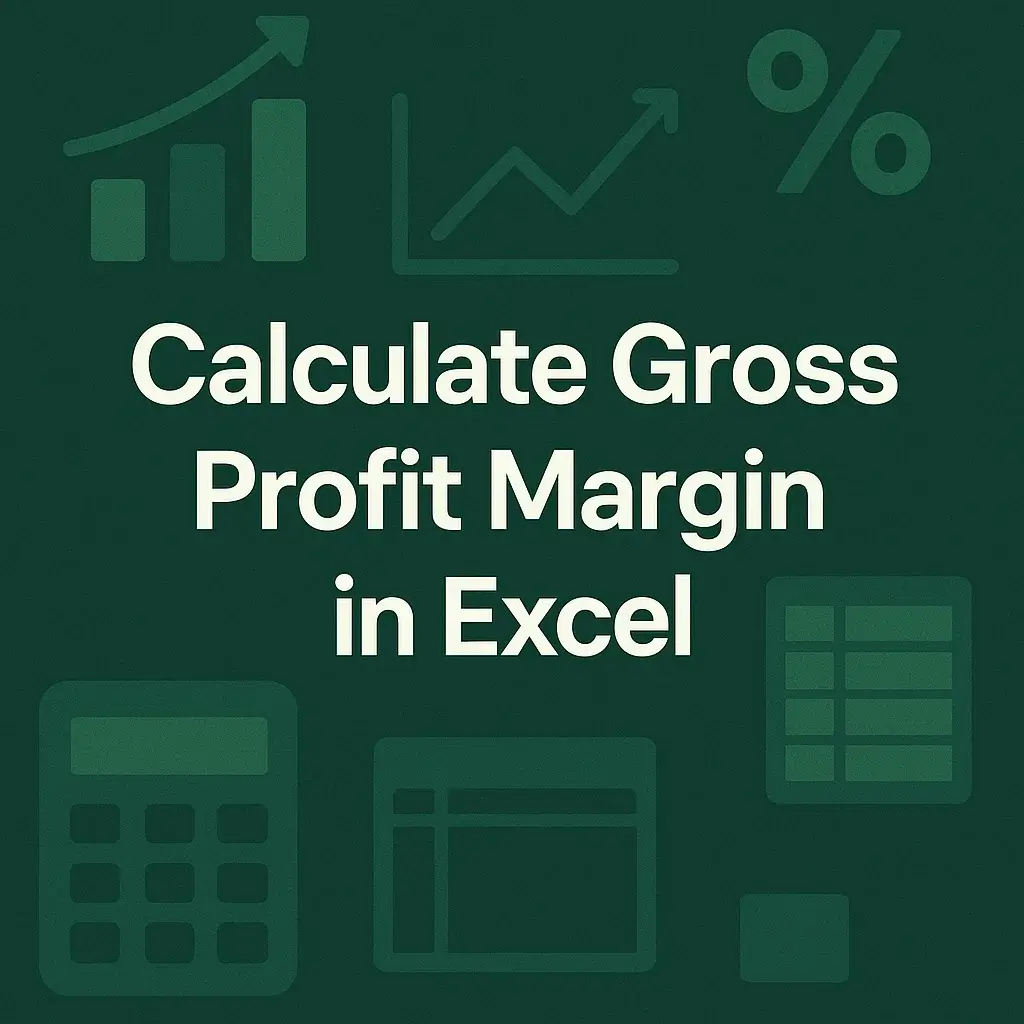 How to Calculate Gross Profit Margin in Excel (2 Examples) - Excel Insider