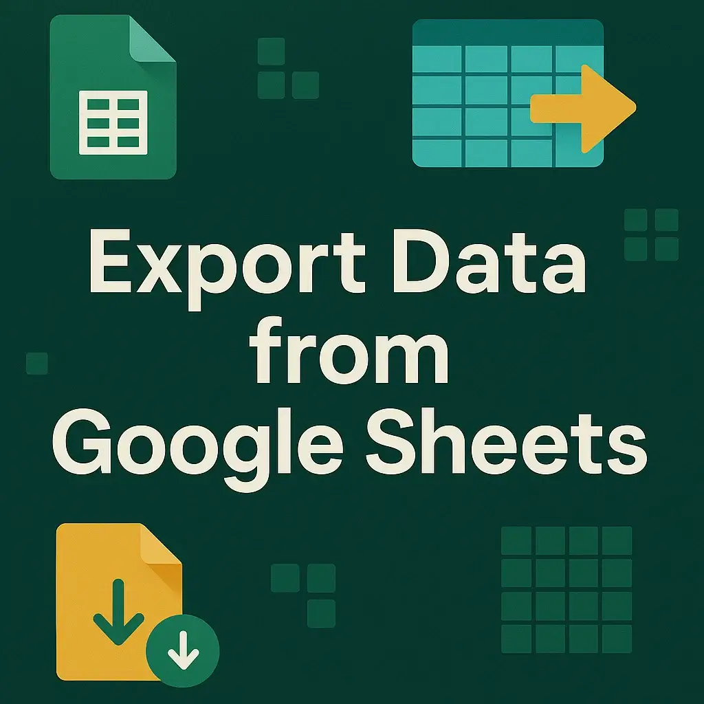 How To Export Data From Google Sheets Excel Insider