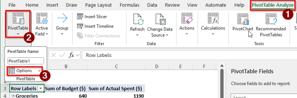 How to Remove Grand Total from Pivot Table in Excel - Excel Insider