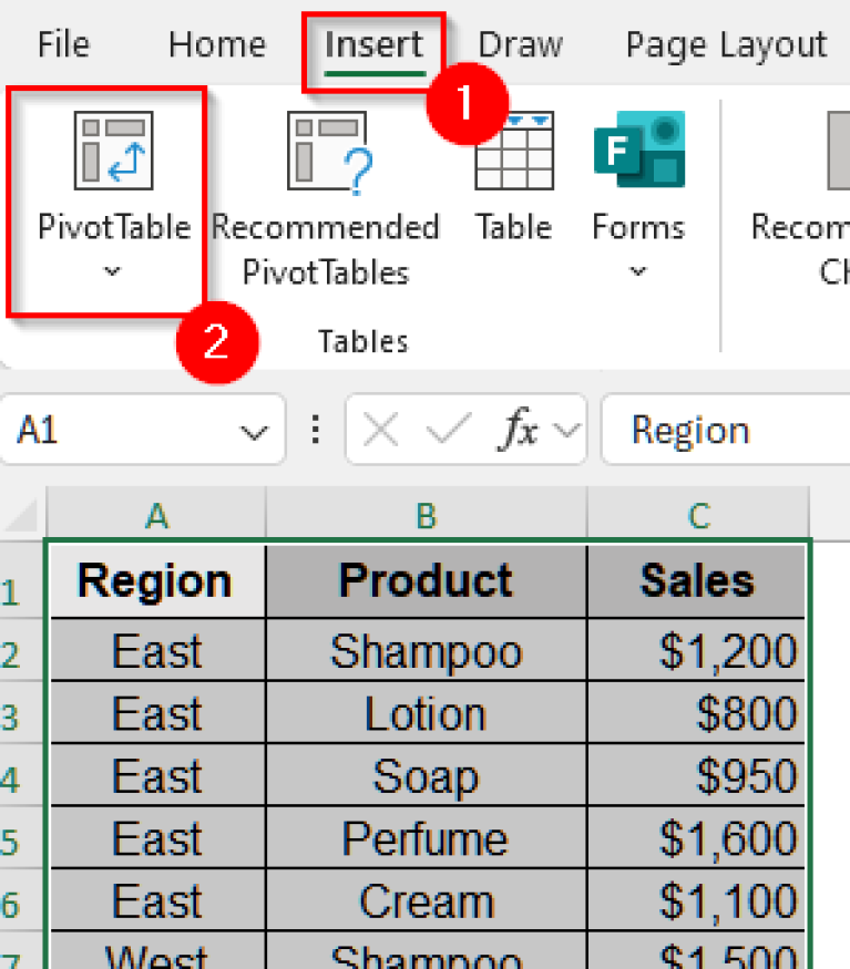 How to Use Calculated Items in Excel Pivot Table - Excel Insider