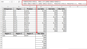 INDEX-MATCH with Multiple Criteria Across Rows and Columns - Excel Insider