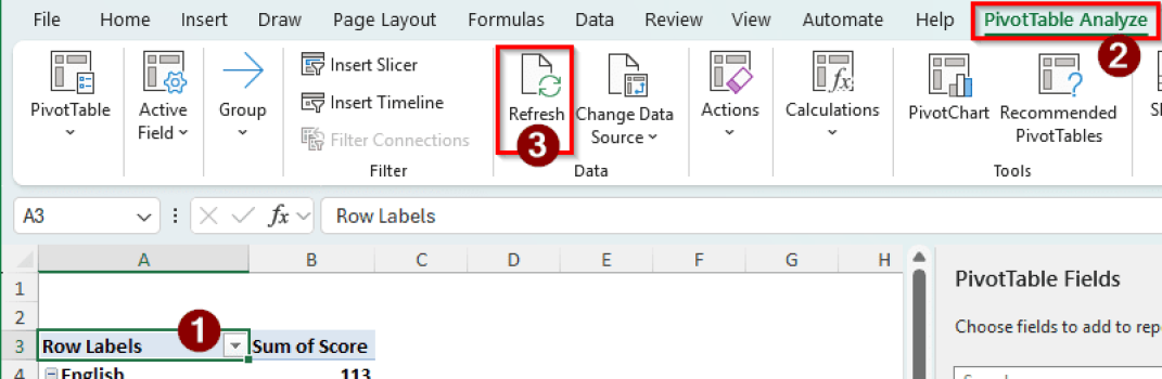 How to Fix a Pivot Table Not Showing All Data in Excel - Excel Insider