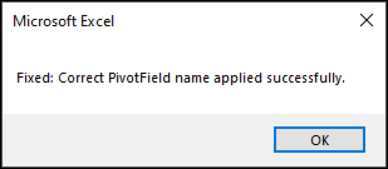 [Solved] Unable to Get the PivotFields Property of PivotTable Class ...