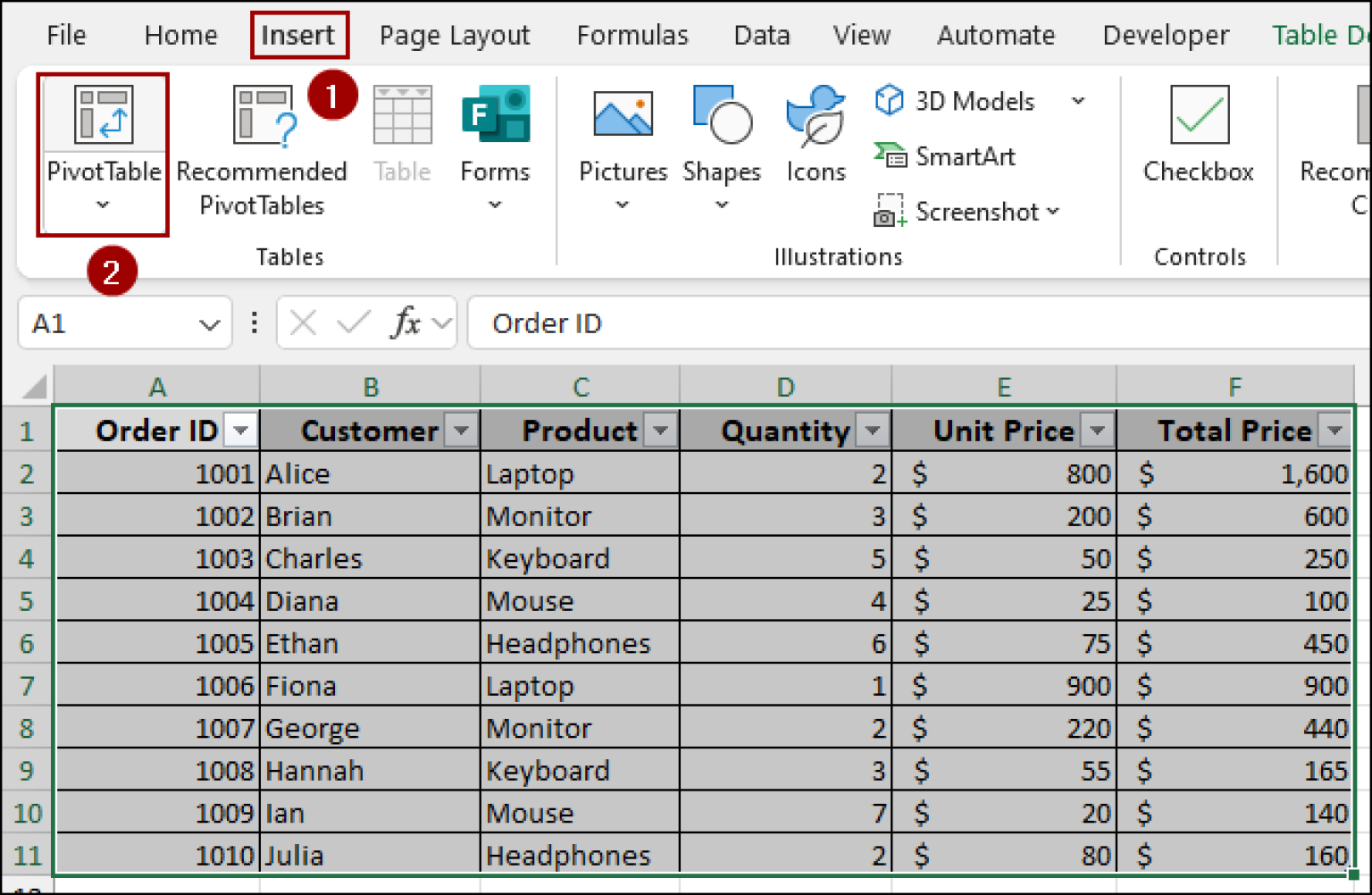 [Solved] Unable to Get the PivotFields Property of PivotTable Class ...