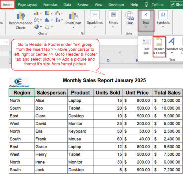 How to Insert Logo in Excel Header (with Easy Steps) - Excel Insider