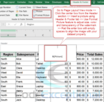 How to Insert a Watermark in Excel (3 Easy Methods) - Excel Insider