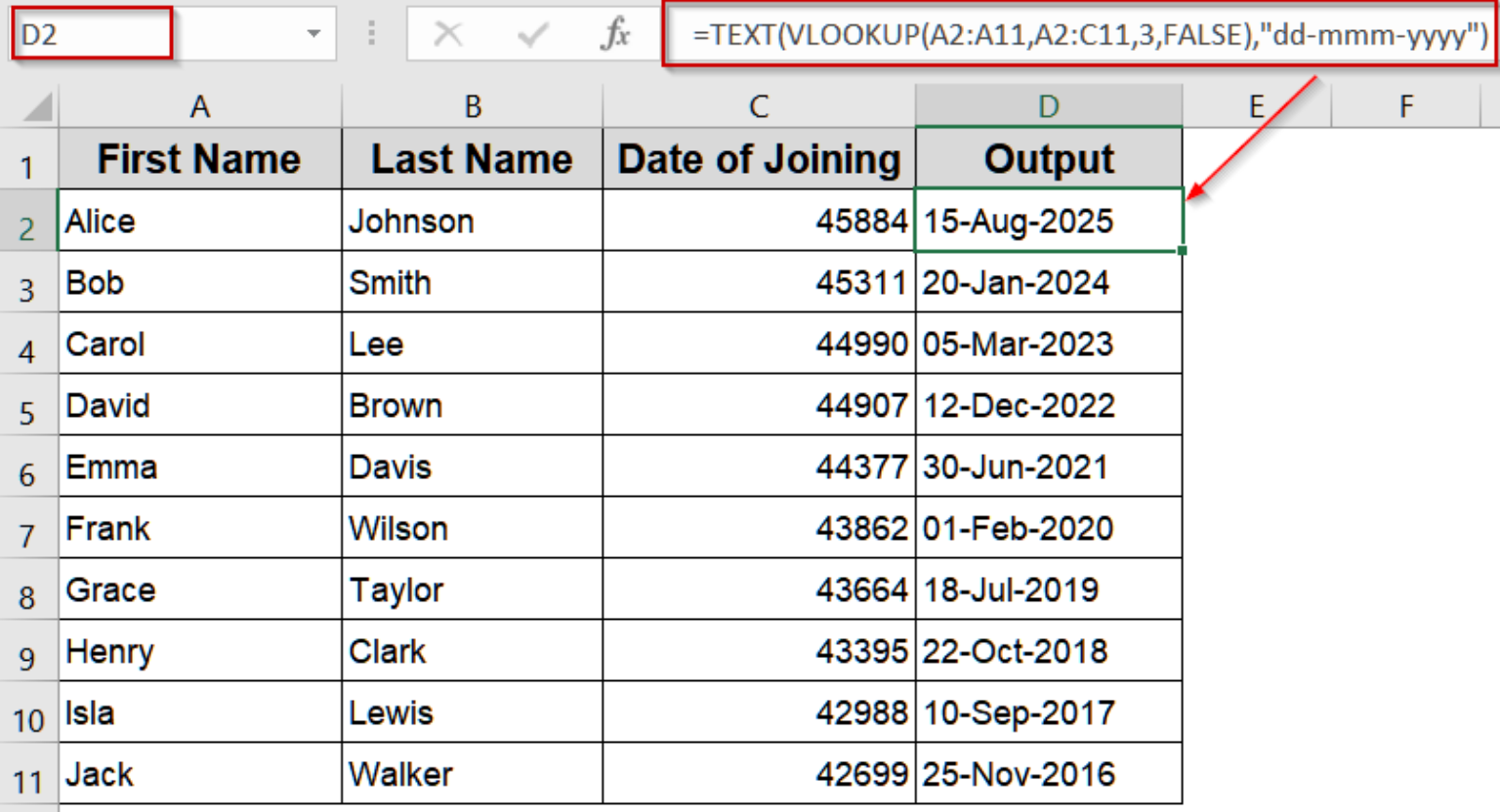 How to Stop Excel from Converting Date to Number in Formula - Excel Insider