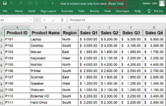 How to Remove Read Only from Excel (8 Simple Ways) - Excel Insider
