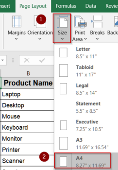 How to Save Excel as PDF in Landscape Orientation - Excel Insider