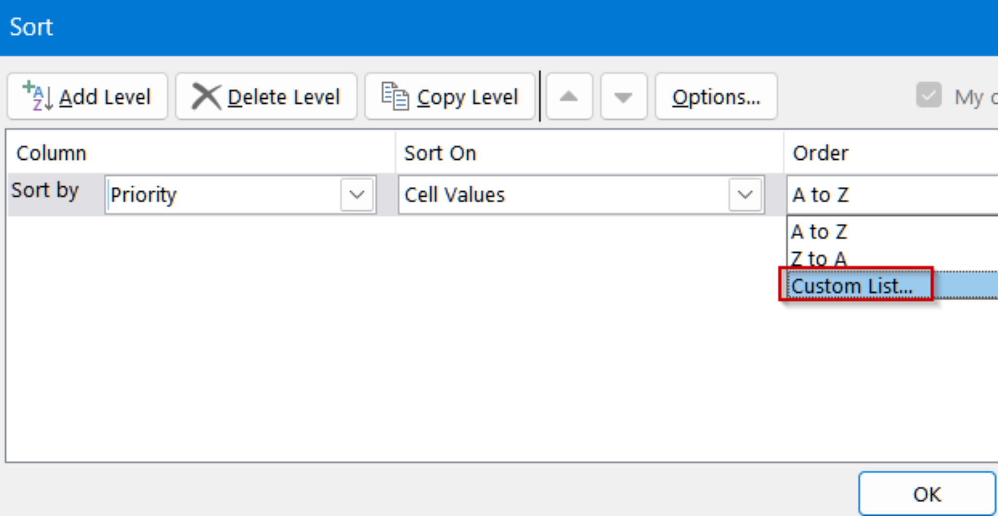 How to Sort by Custom List in Excel (with Simple Steps) - Excel Insider