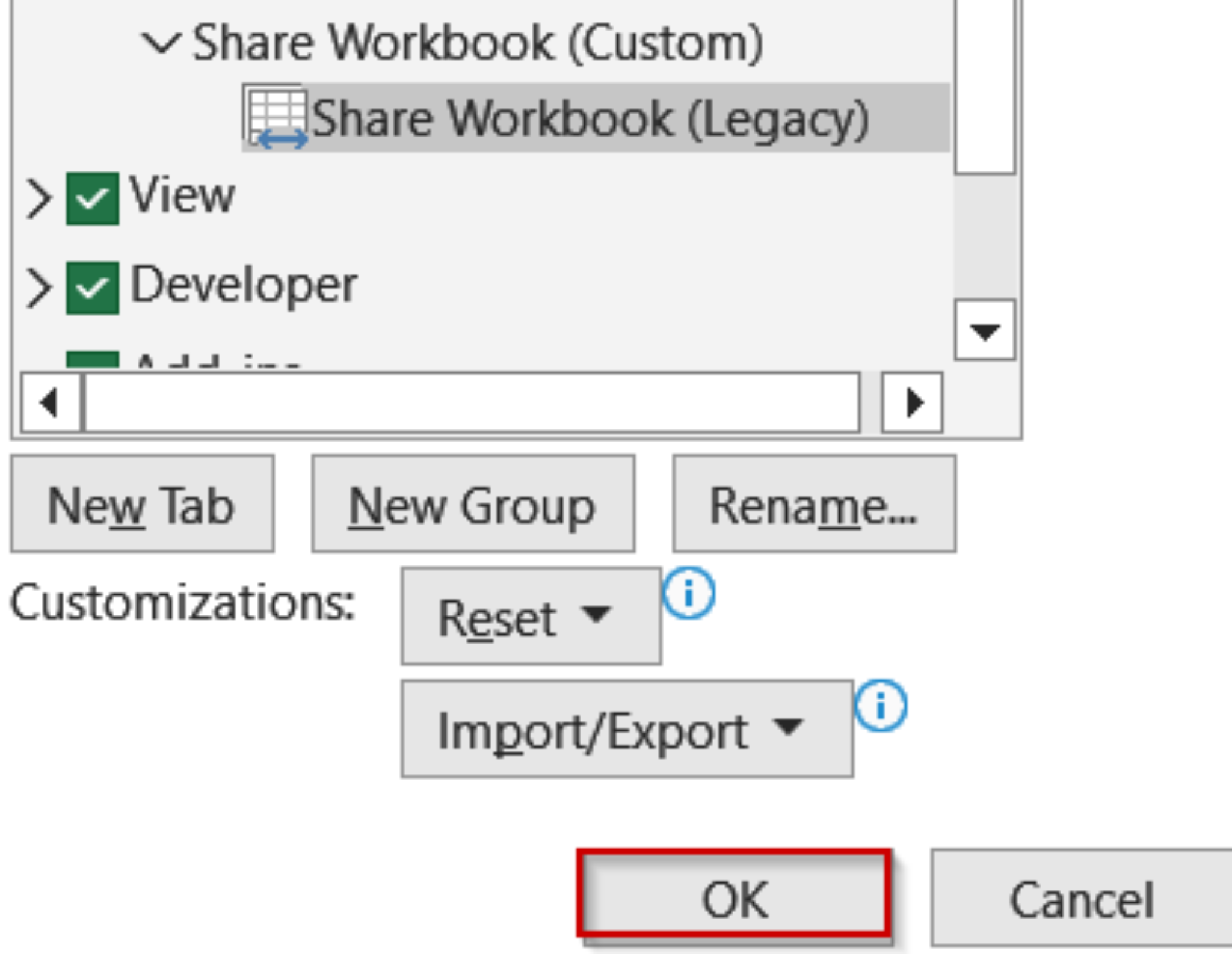 How to Fix Share Workbook Not Showing in Excel - Excel Insider