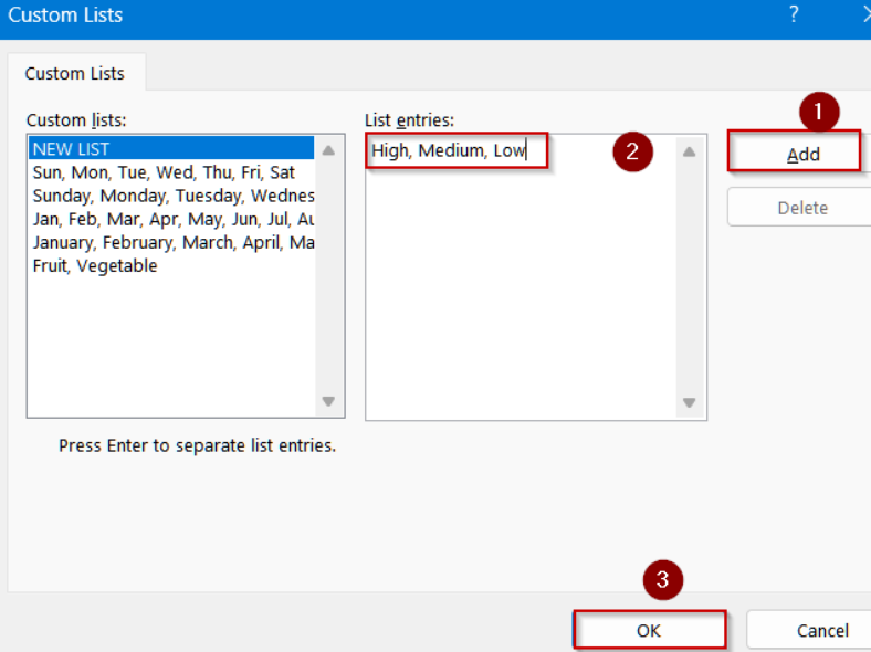 How to Sort by Custom List in Excel (with Simple Steps) - Excel Insider