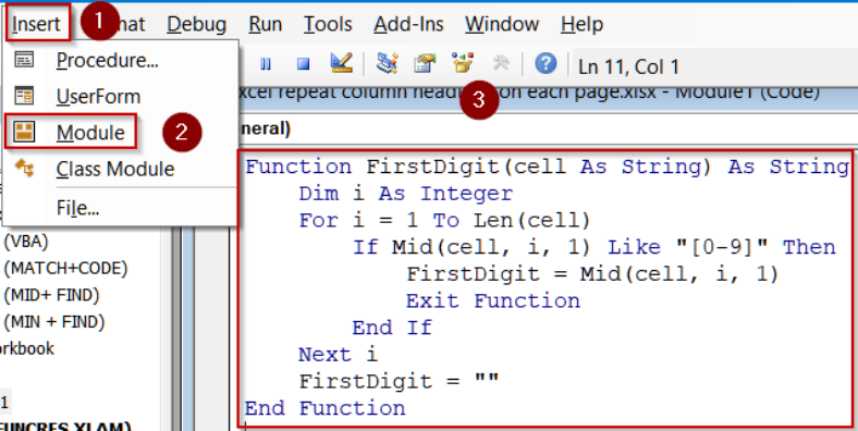 How to Find the First Number in a String in Excel - Excel Insider