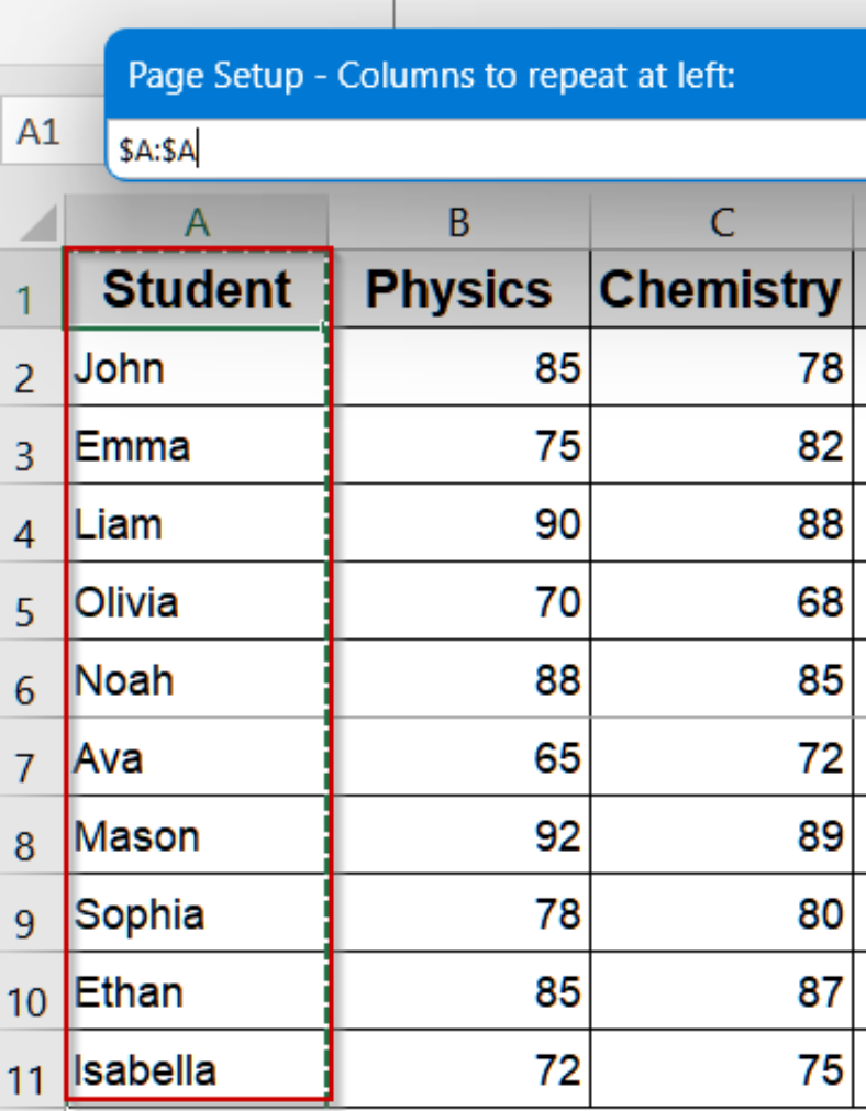 How to Repeat Column Headings on Each Page in Excel - Excel Insider