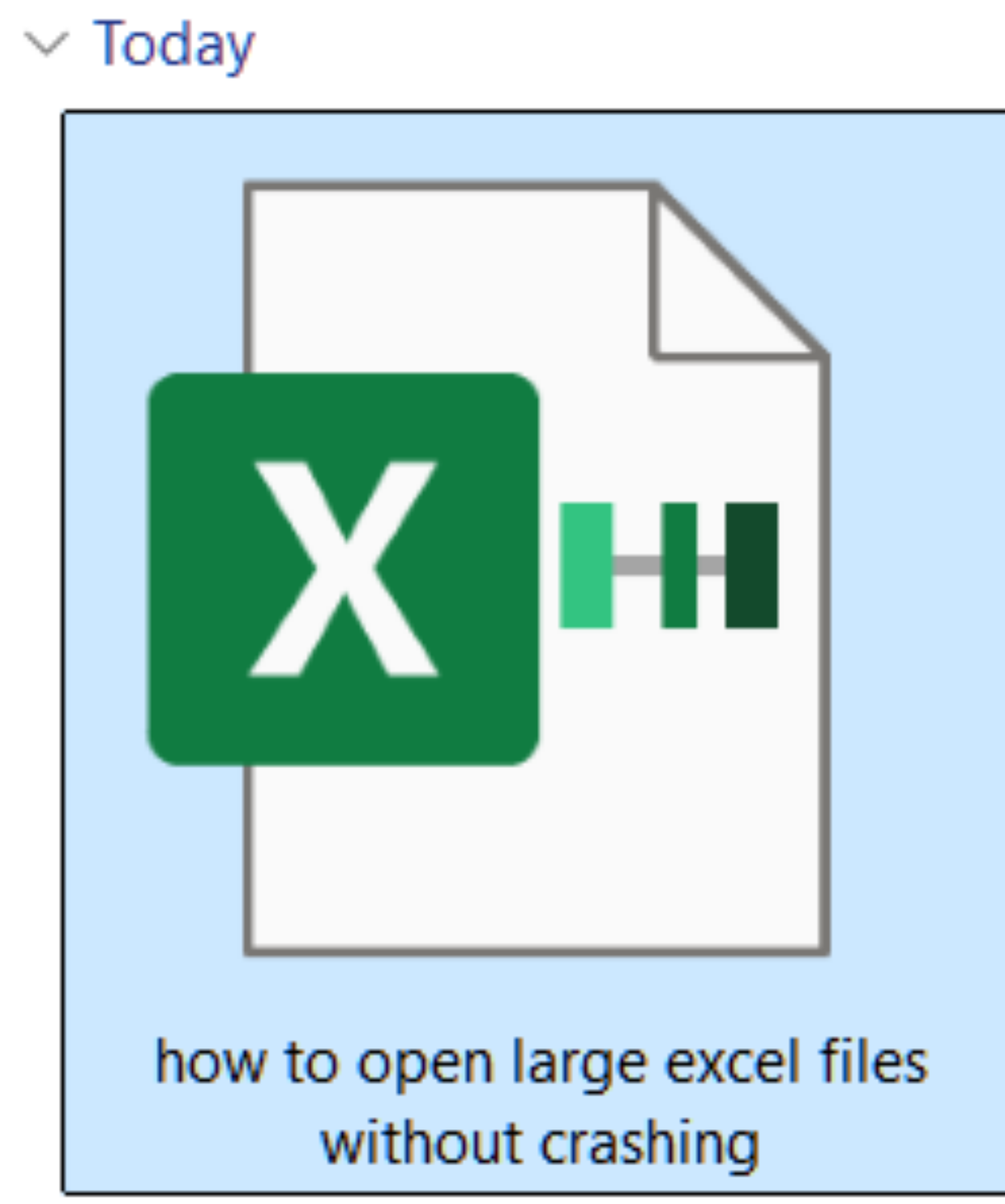 How to Open Large Excel Files Without Crashing - Excel Insider