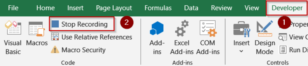 How to Use Macro Recorder in Excel (with Detailed Steps) - Excel Insider