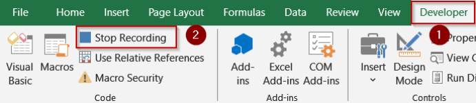 How to Use Macro Recorder in Excel (with Detailed Steps) - Excel Insider