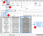 How to Generate EAN-13 Barcode in Excel (3 Suitable Ways) - Excel Insider