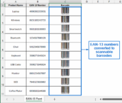 How to Generate EAN-13 Barcode in Excel (3 Suitable Ways) - Excel Insider