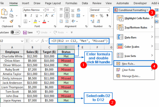 How to Use IF Statement in Excel Conditional Formatting - Excel Insider