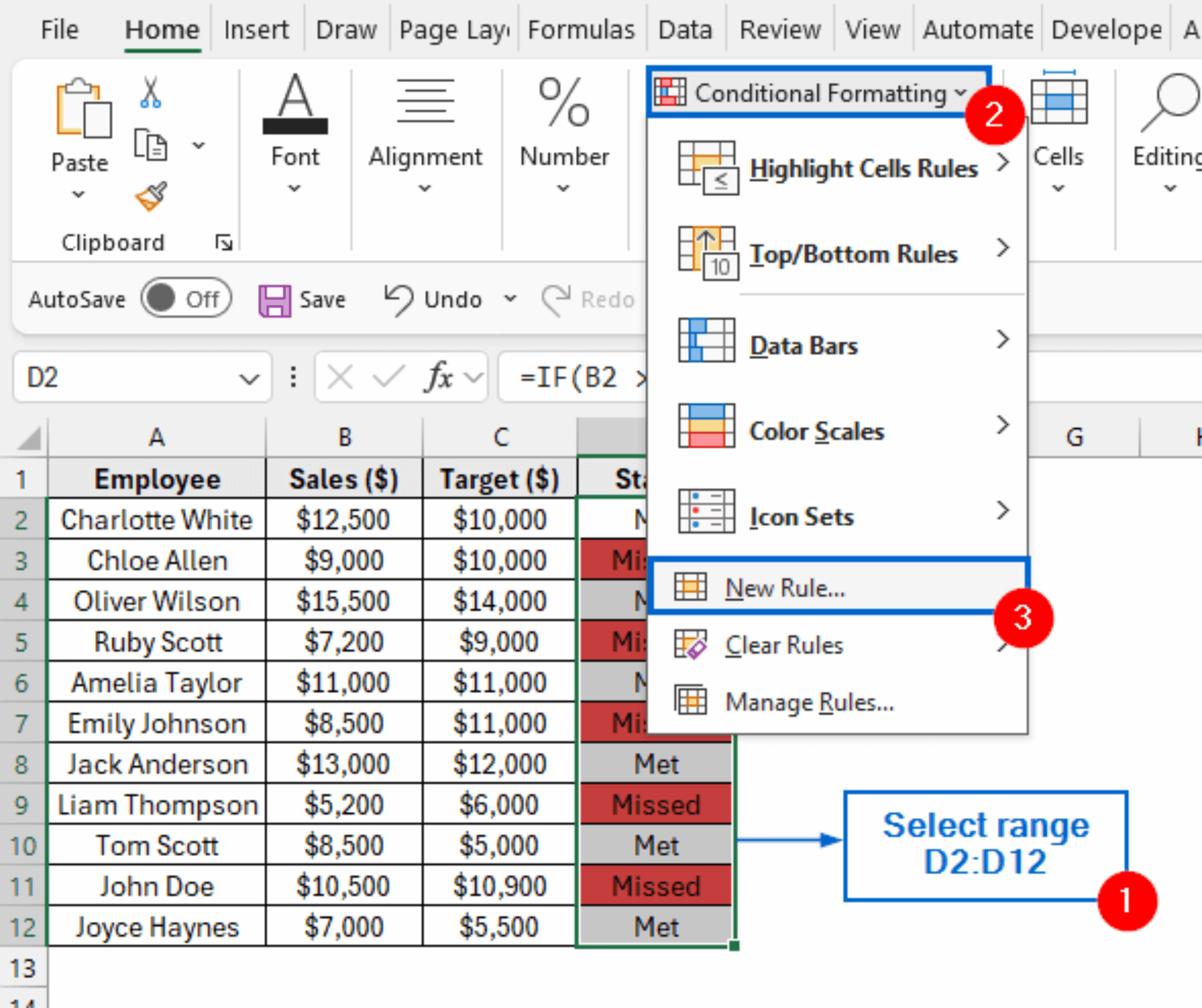 How to Use IF Statement in Excel Conditional Formatting - Excel Insider