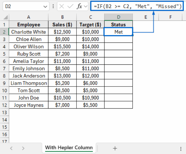 How to Use IF Statement in Excel Conditional Formatting - Excel Insider