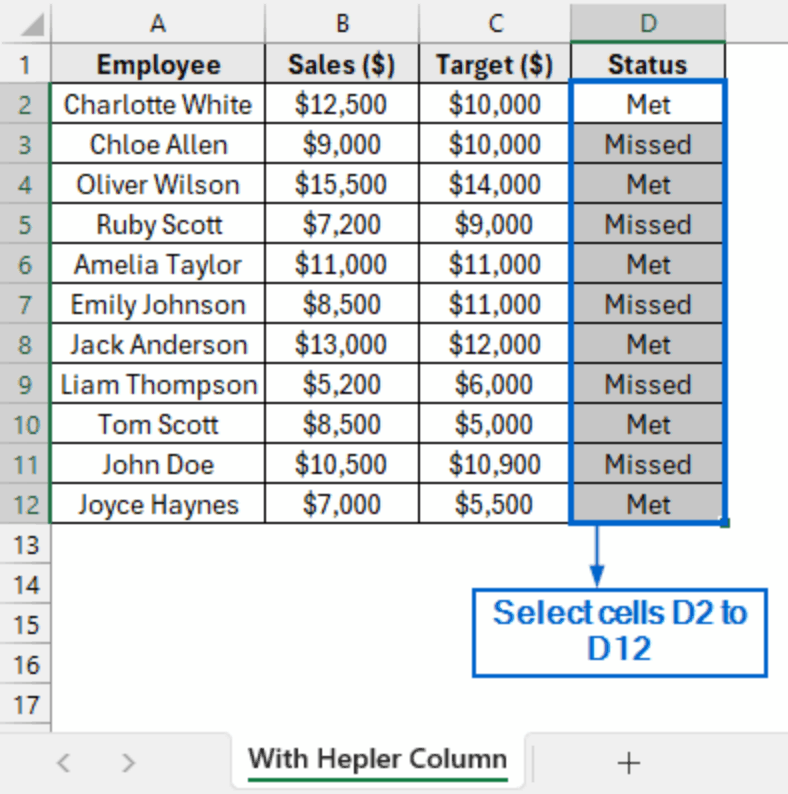 How to Use IF Statement in Excel Conditional Formatting - Excel Insider
