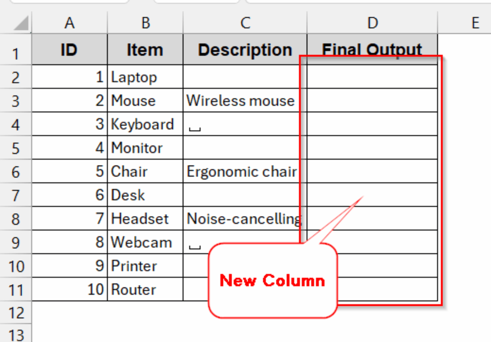 How to Fill Blank Cells with Text in Excel (6 Easy Ways) - Excel Insider