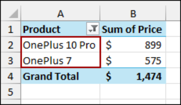 How to Filter Excel Pivot Table Based on Cell Value - Excel Insider