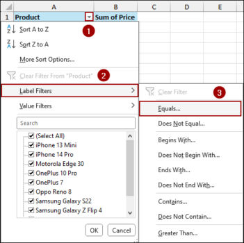 How to Filter Excel Pivot Table Based on Cell Value - Excel Insider