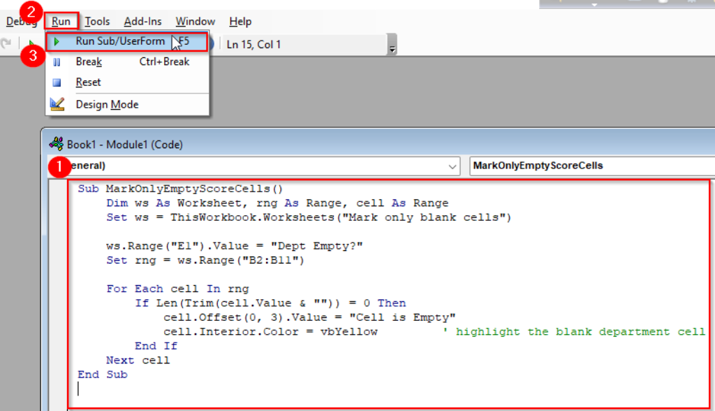 How to Check If a Cell is Empty with Excel VBA (6 Examples) - Excel Insider