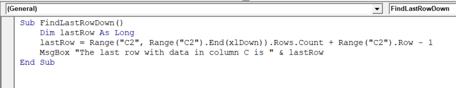 How to Find Last Row with Data in Range with Excel VBA - Excel Insider