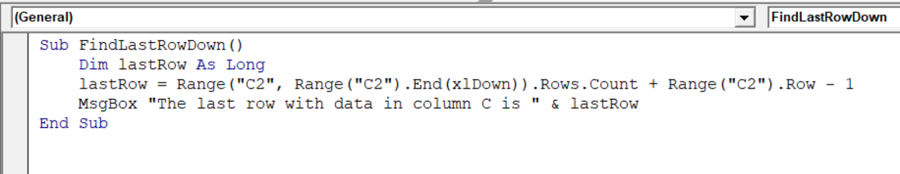 How to Find Last Row with Data in Range with Excel VBA - Excel Insider