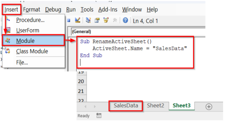 How to Rename a Sheet with Excel VBA (11 Different Criteria) - Excel ...