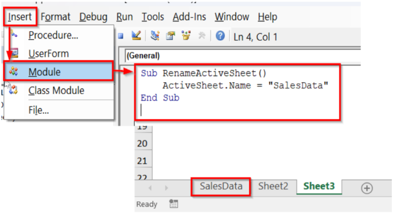 How to Rename a Sheet with Excel VBA (11 Different Criteria) - Excel ...
