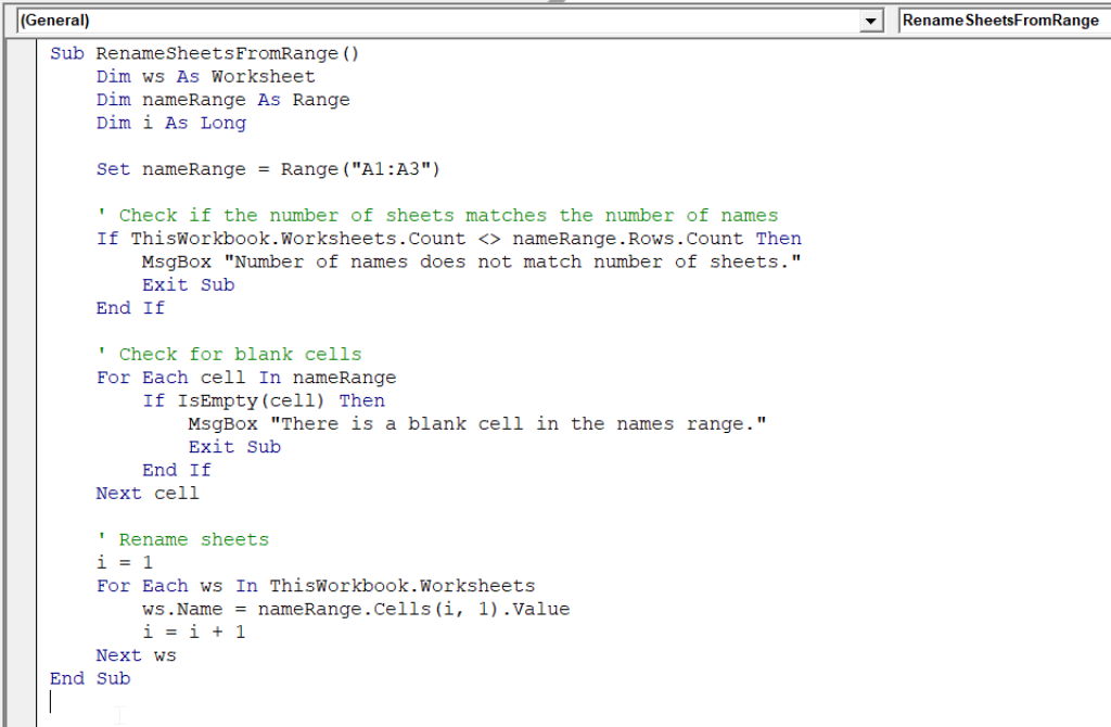 How to Rename a Sheet with Excel VBA (11 Different Criteria) - Excel ...