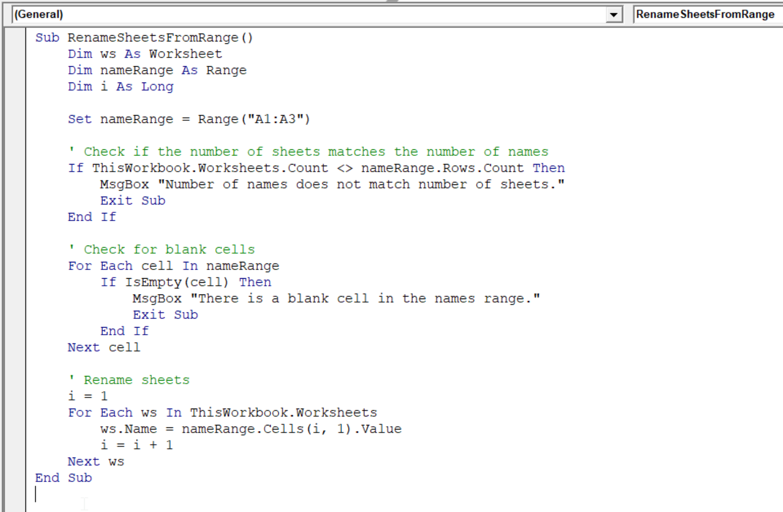 How to Rename a Sheet with Excel VBA (11 Different Criteria) - Excel ...