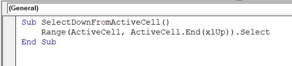How to Select a Range from Activecell to the End with Excel VBA - Excel ...