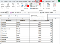 How to View Excel Worksheets Side-by-Side Vertically - Excel Insider