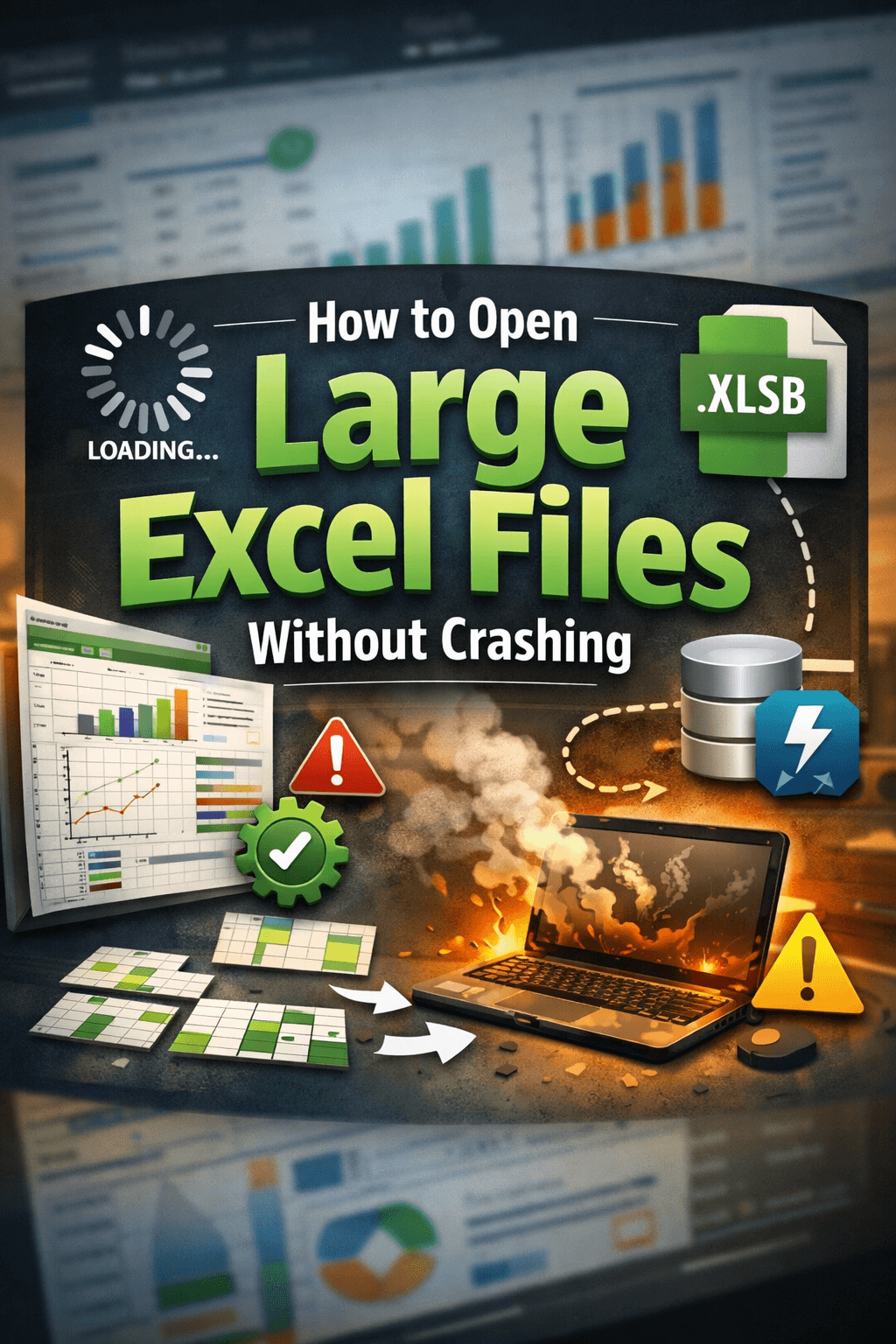 How to Open Large Excel Files Without Crashing - Excel Insider